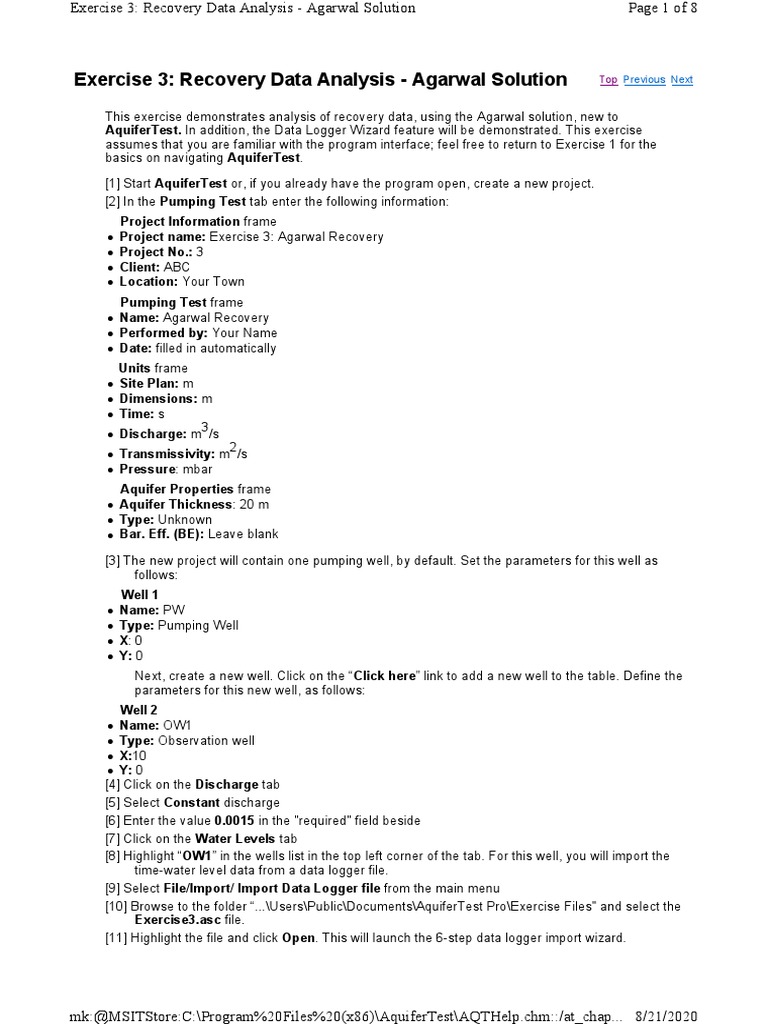 Recovery Data Analysis - Agarwal Solution | PDF | Computer File | Software