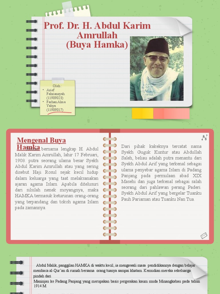 Biografi Buya Hamka | PDF