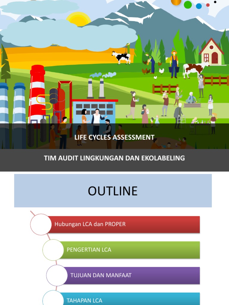 Life Cycles Assessment Tim Audit Lingkungan Dan Ekolabeling | PDF