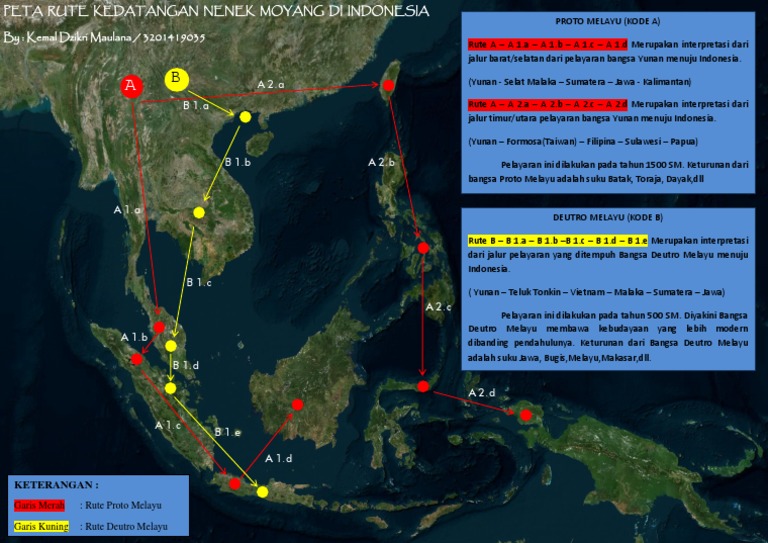 RUTE MIGRASI AWAL MASYARAKAT MELAYU DI INDONESIA | PDF