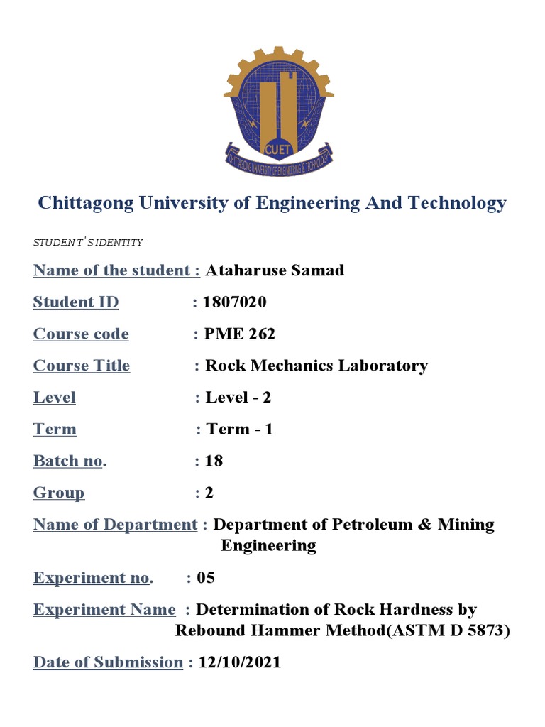 Pme Lab 5 | Download Free PDF | Hardness | Strength Of Materials