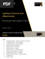 Base Hinged Lighting Column Specs | PDF | Lever | Equipment