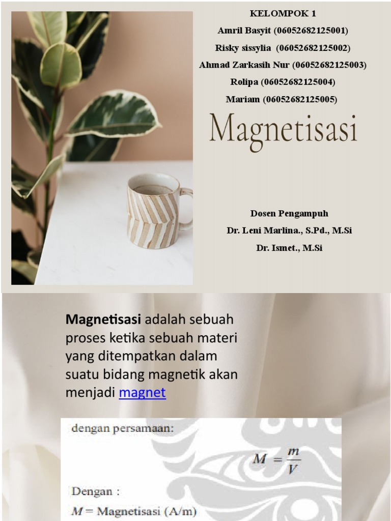 Magnetisasi | PDF