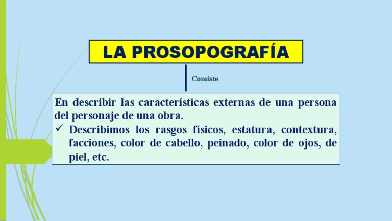 PROSOPOGRAFIA | PDF