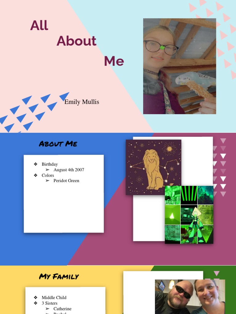 All About Me PDF | PDF