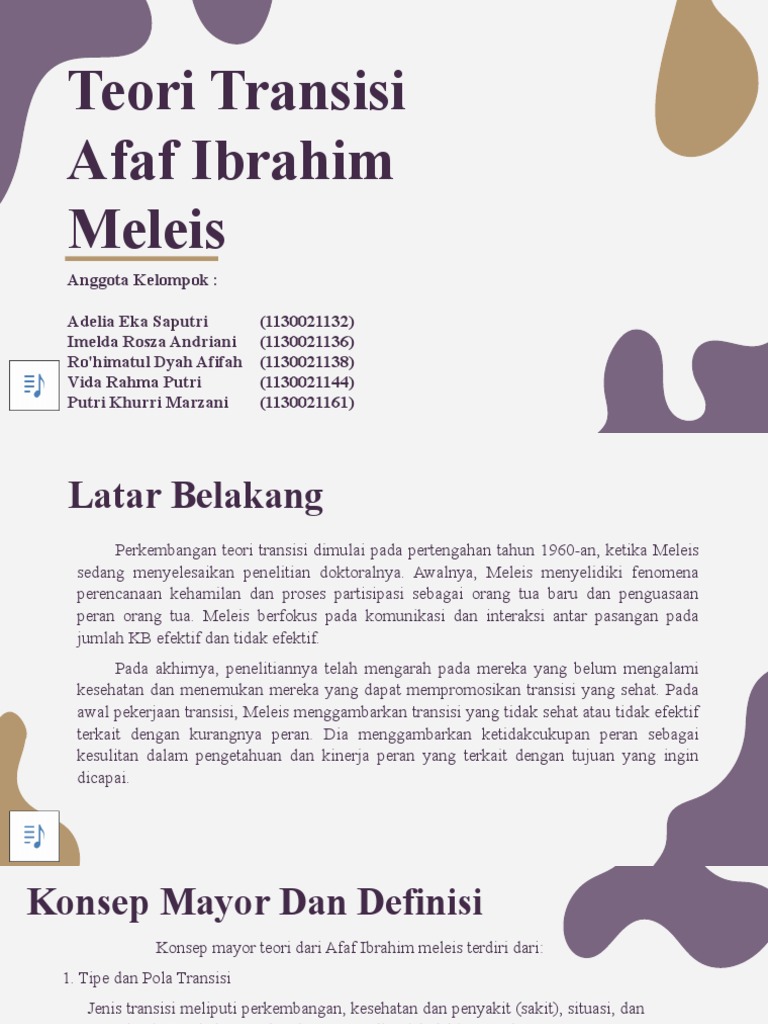 Kel 9 Afaf Ibrahim Meleis | PDF