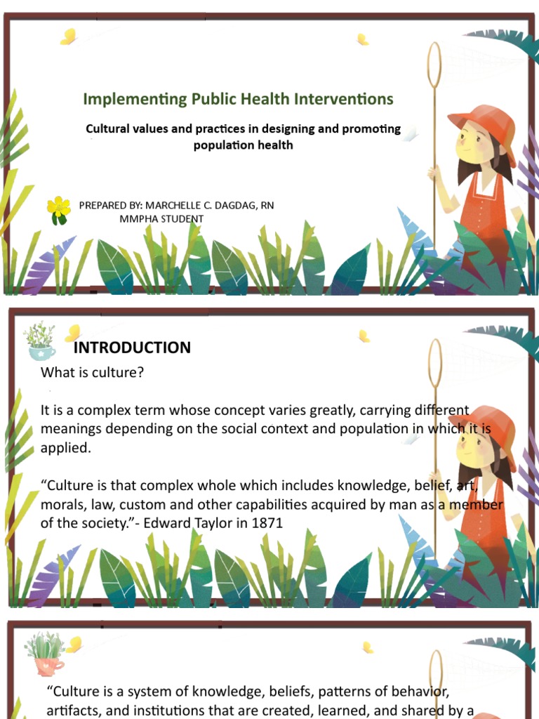 Implementing Public Health Interventions | Download Free PDF | Health ...