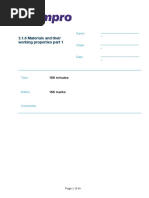 Performance Guarantee Test Procedure | PDF | Chemical Elements | Atoms
