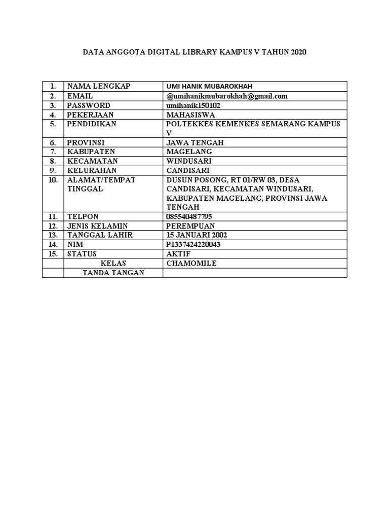 043 Umi Hanik Mubarokhah Chamomile | PDF