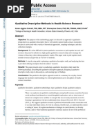 Descriptive Qualitative Research Design | PDF | Qualitative Research ...