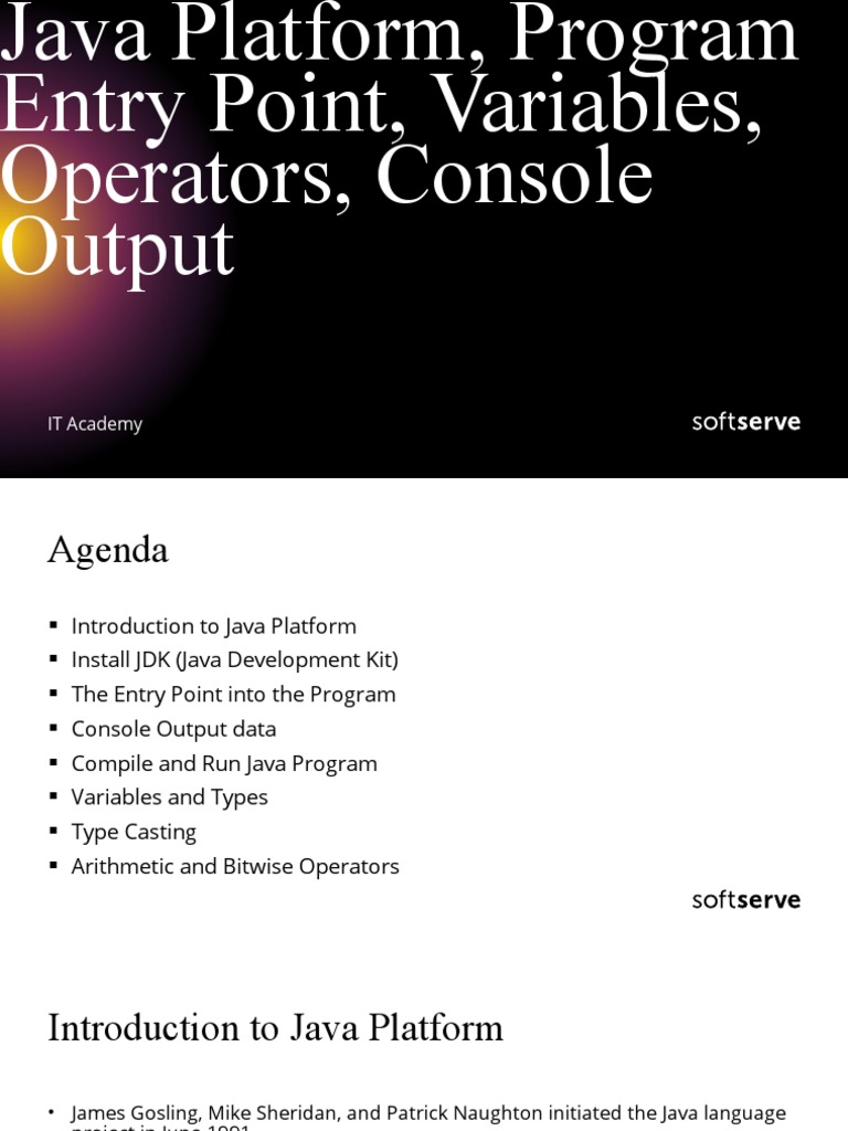 01 - Java Fundamental Concepts | PDF | Java (Programming Language) | Java (Software Platform)