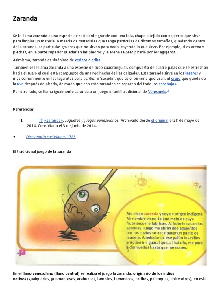 La Zaranda | PDF | Venezuela | Inmigración