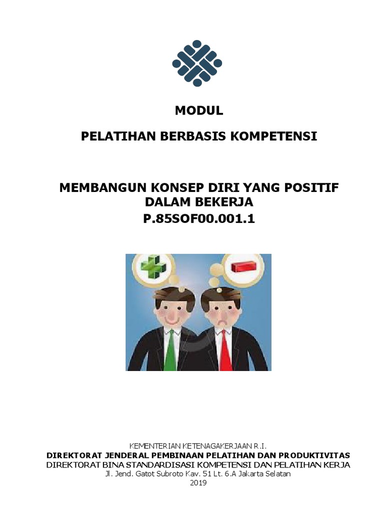 Buku Modul Skkni Soft Skill Membangun Konsep Diri Yang Positif Dalam ...