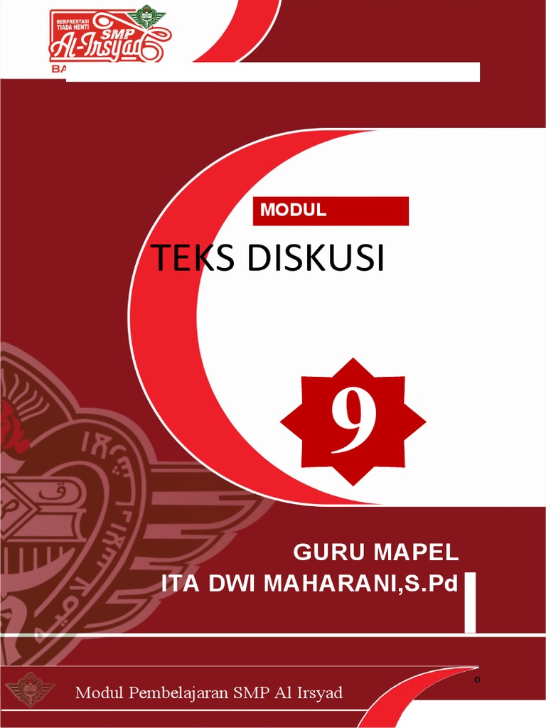 Modul Teks Diskusi | PDF