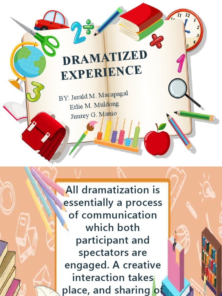 Dramatized Experience | PDF | Puppets | Puppetry
