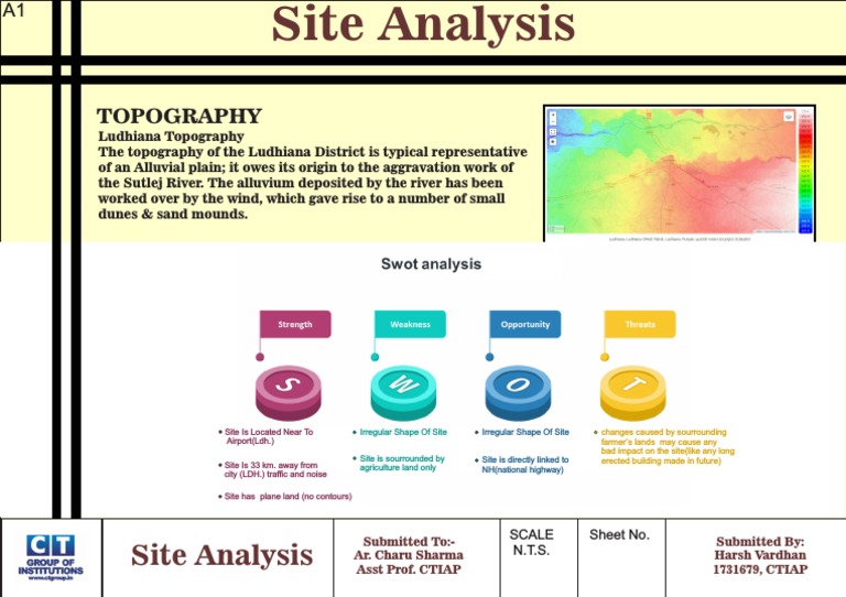 Topography: Site Analysis | PDF