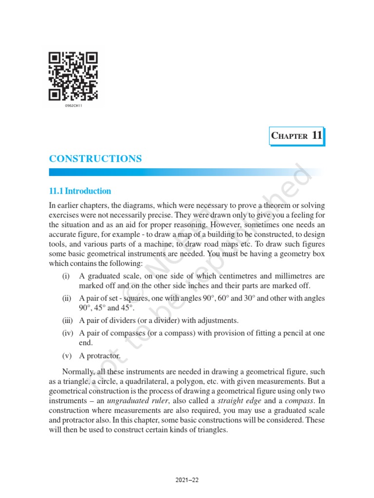 Construction | PDF | Triangle | Perpendicular