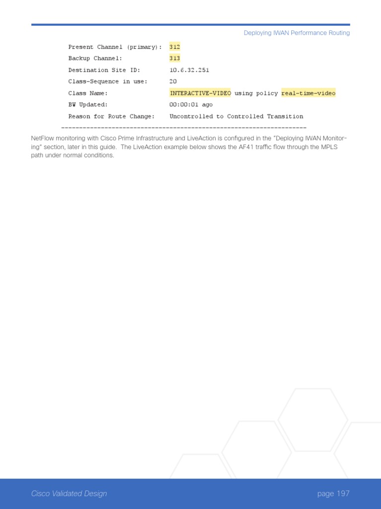 Cisco Validated Design: Deploying IWAN Performance Routing | Download ...