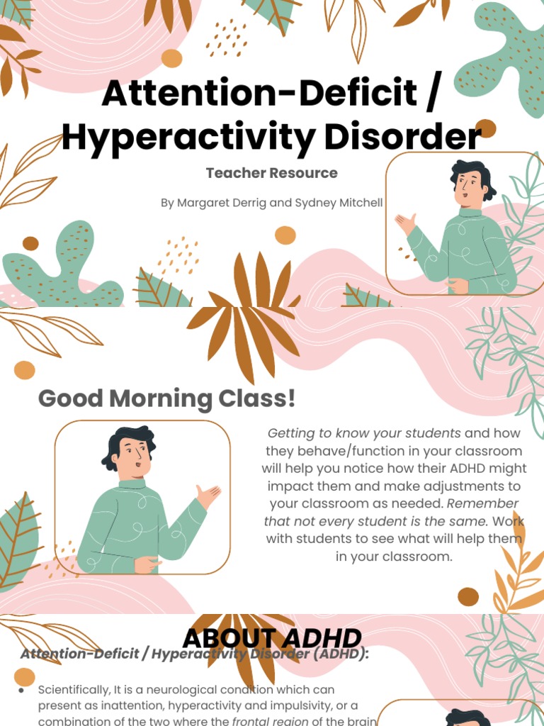 Adhd Teacher Resource | PDF | Attention Deficit Hyperactivity Disorder ...