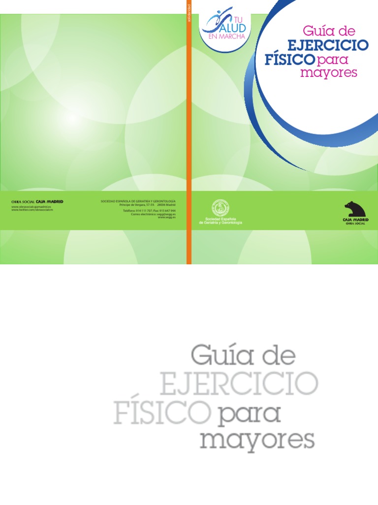 Guía de Ejercicio Físico para Mayores | PDF