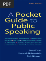 Public Speaking Course Outline | PDF