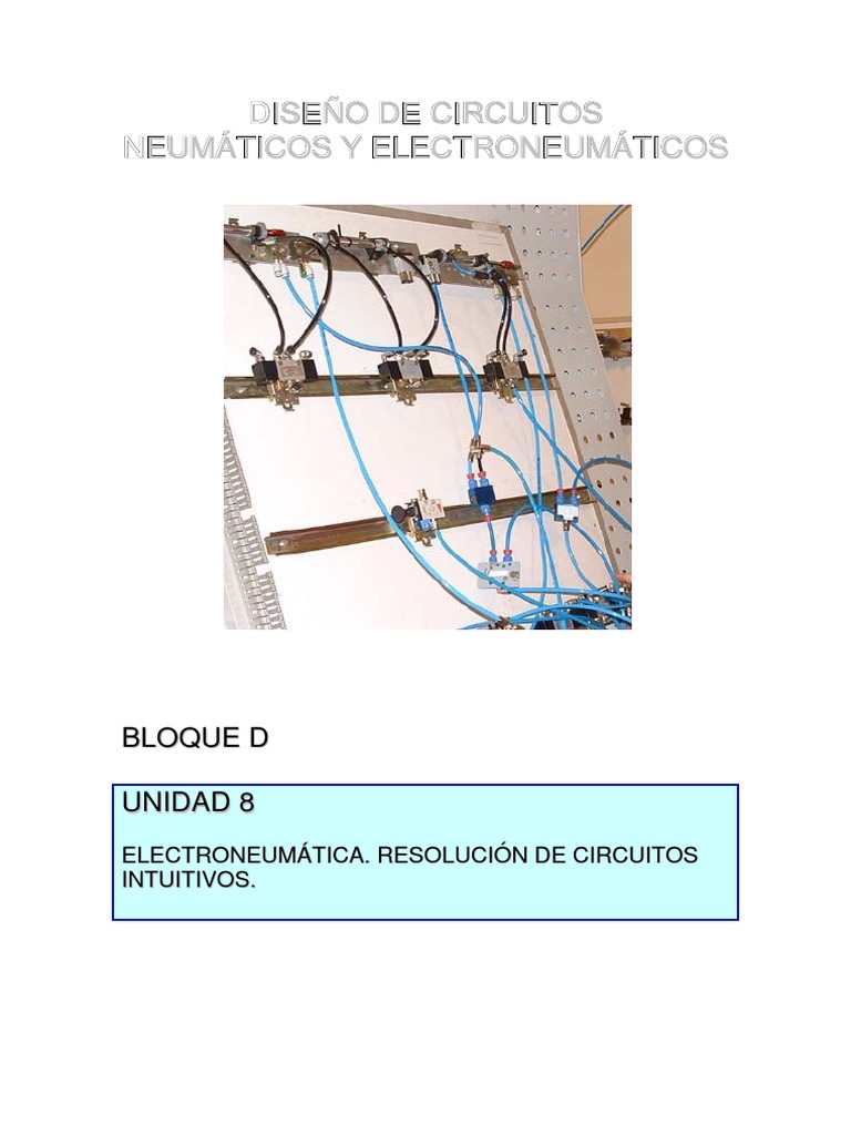 1 Bloque D. - Electroneumática. Circuitos Intuitivos (Imprimir 34 Primeras Págs) | PDF | Relé ...