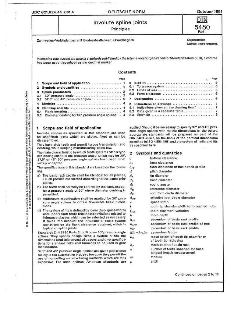 Norma Din 5480 | PDF