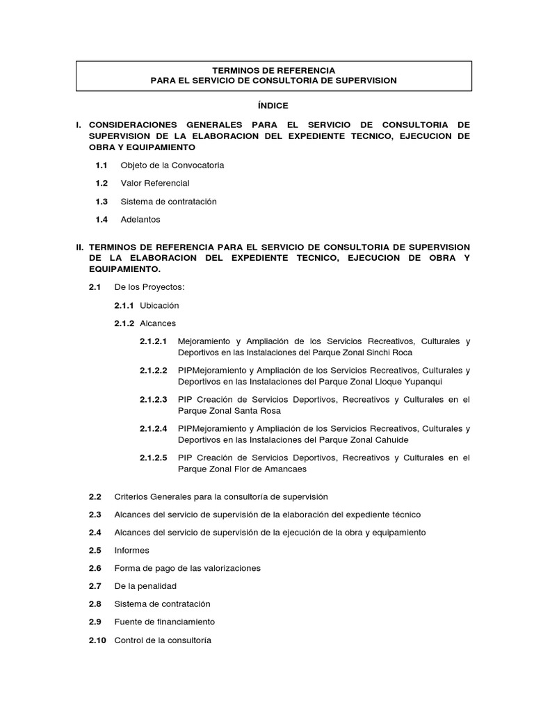 TDR Supervision Serpar | PDF