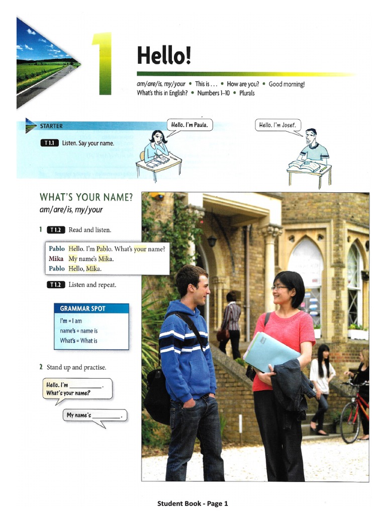 Student Book I | PDF