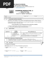 Basic Calculus Lesson 4.1 Different Types of Discontinuities | PDF | Continuous Function ...