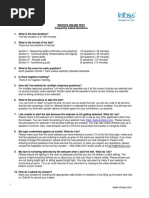 TOFAS International Mathematics Test - Steps and Guideline | PDF ...