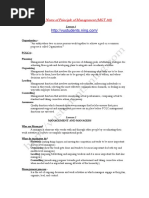 Management Notes | PDF | Leadership | Goal