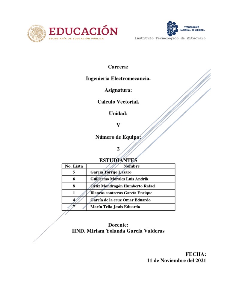 E2 Practica U5 | PDF | Cantidades fisicas