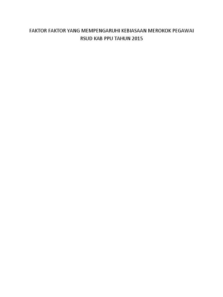 Tugas Bios Proposal Bab Iii | PDF