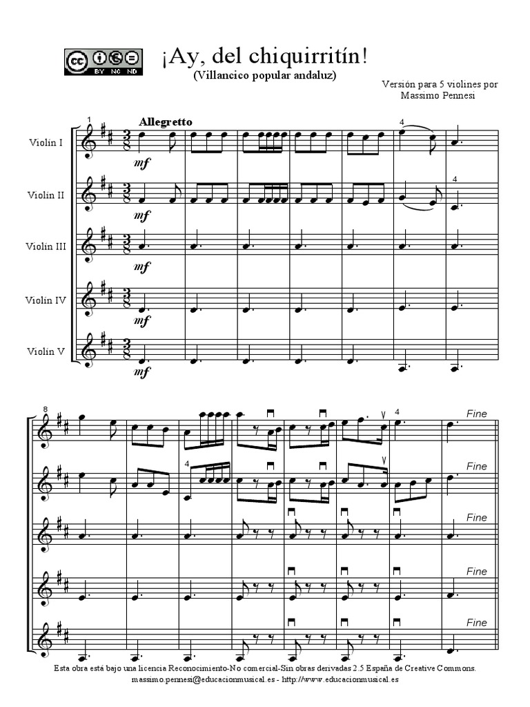 Ay Del Chiquirritin | PDF