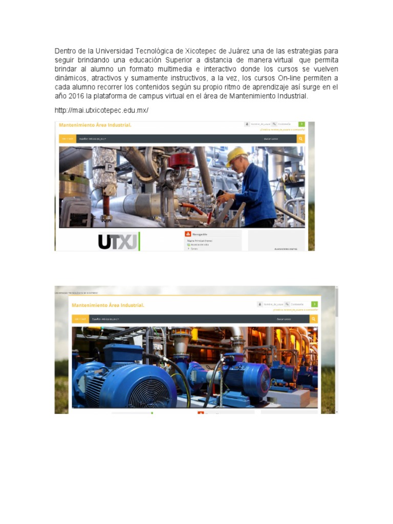 Plataforma Virtual TSU MAI y TSU MAP | PDF