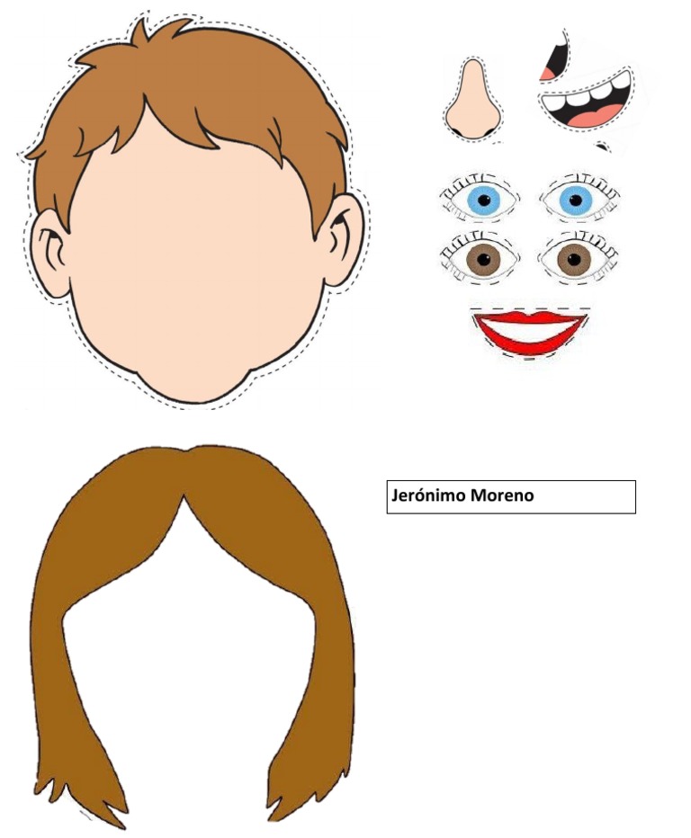 Parts of The Face Game | PDF