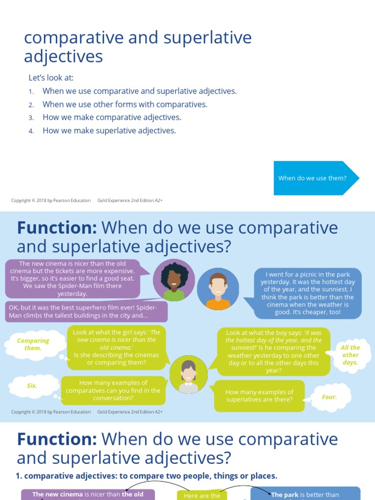 Comparatives and Superlatives | PDF | Adjective | Language Mechanics
