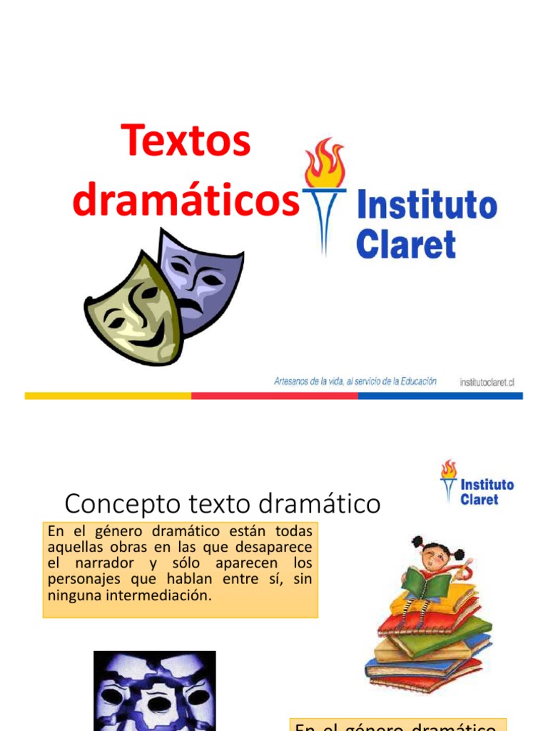 Texto Dramatico PPT 1 | PDF