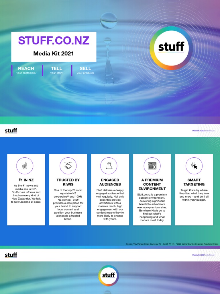 Stuff - Co.Nz: Media Kit 2021 | PDF
