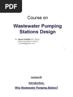 Sewage Lift Station Design | PDF | Pumping Station | Sanitary Sewer
