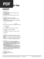Interchange 3 - Workbook Answer Key - 5th Ed | PDF