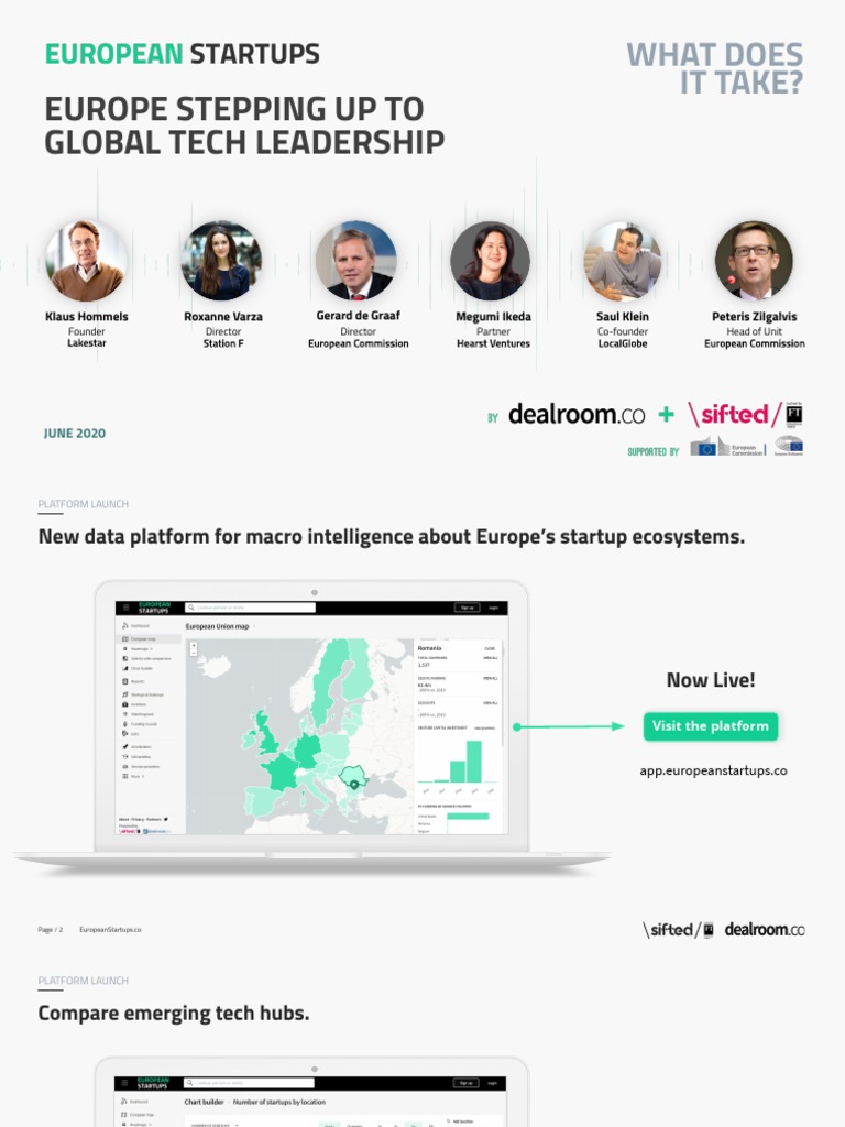 Dealroom - Platform-Launch-European-Startups | PDF | Venture Capital ...