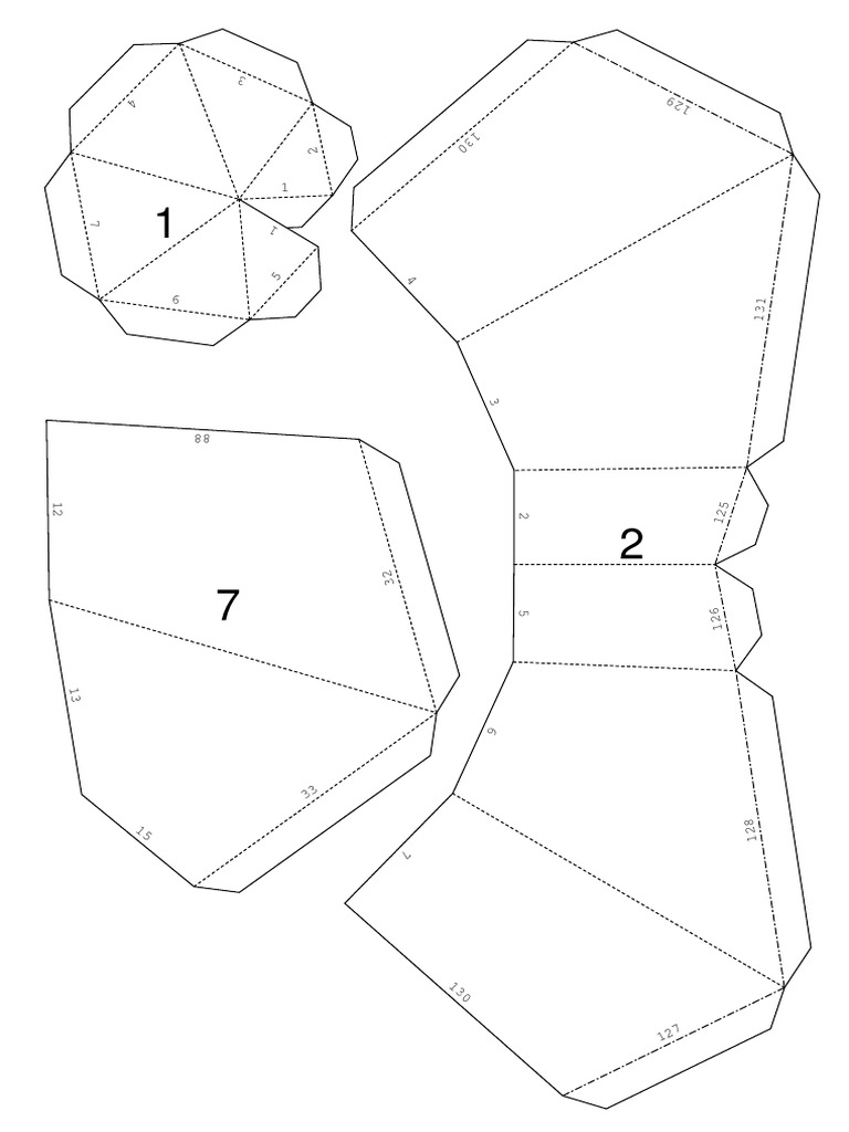 A4 Papercraft Dog | PDF