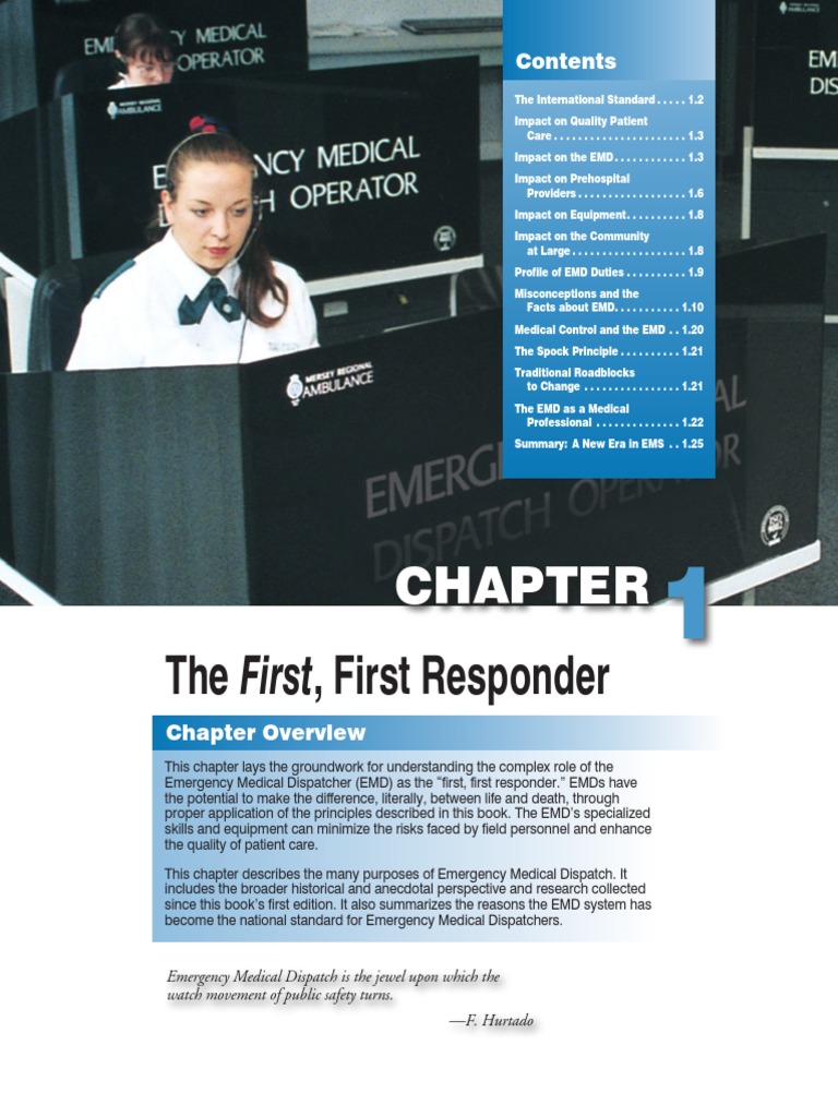 The First, First Responder | PDF | Emergency Medical Services | Emergency