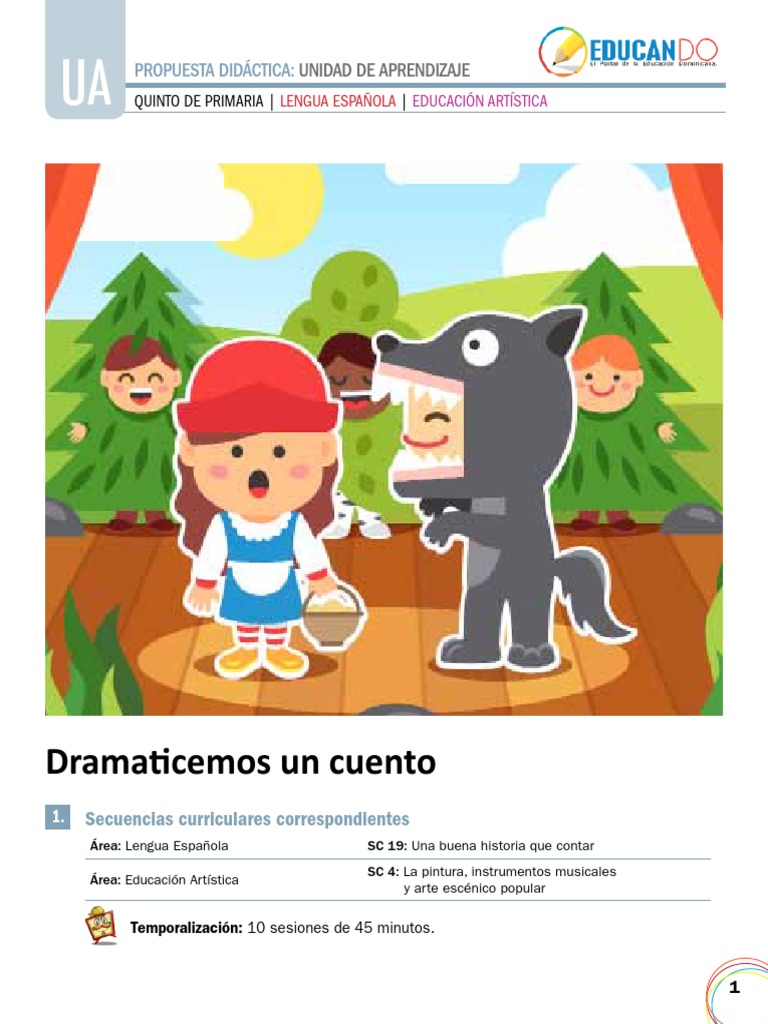 El Cuento, Secuencia Didáctica | PDF | Maestros | Aprendizaje