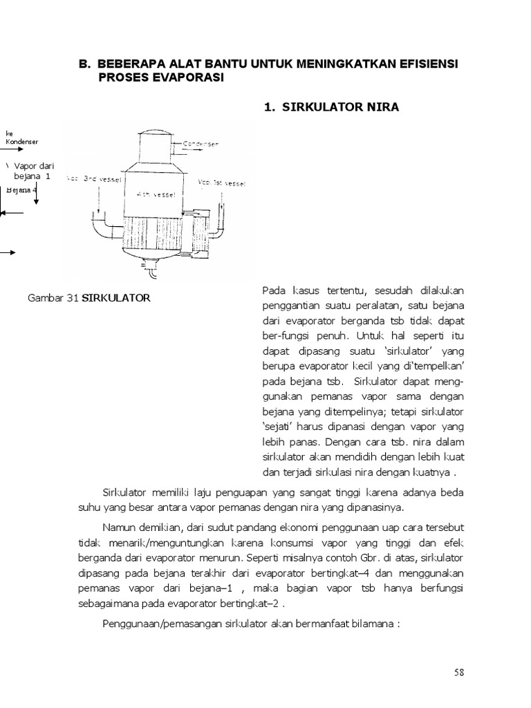 Alat Bantu Evaporator | PDF