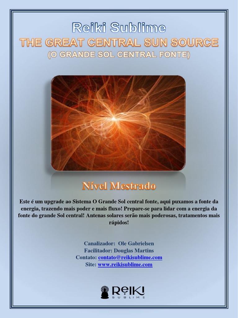 The Great Central Sun Source 2017 | PDF | Sol | Chacra