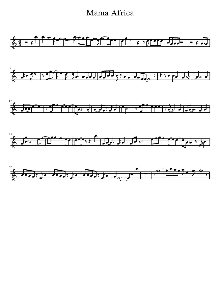 Mama Africa | PDF