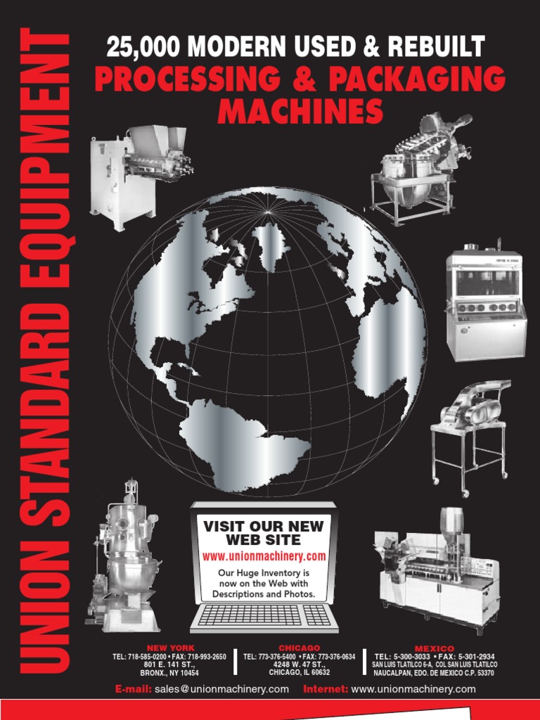 Catalog Union Machinery | PDF | Freight Transport | Nature